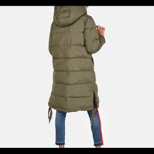 Express | Jackets & Coats | New Express Long Puffer Coat | Poshmark